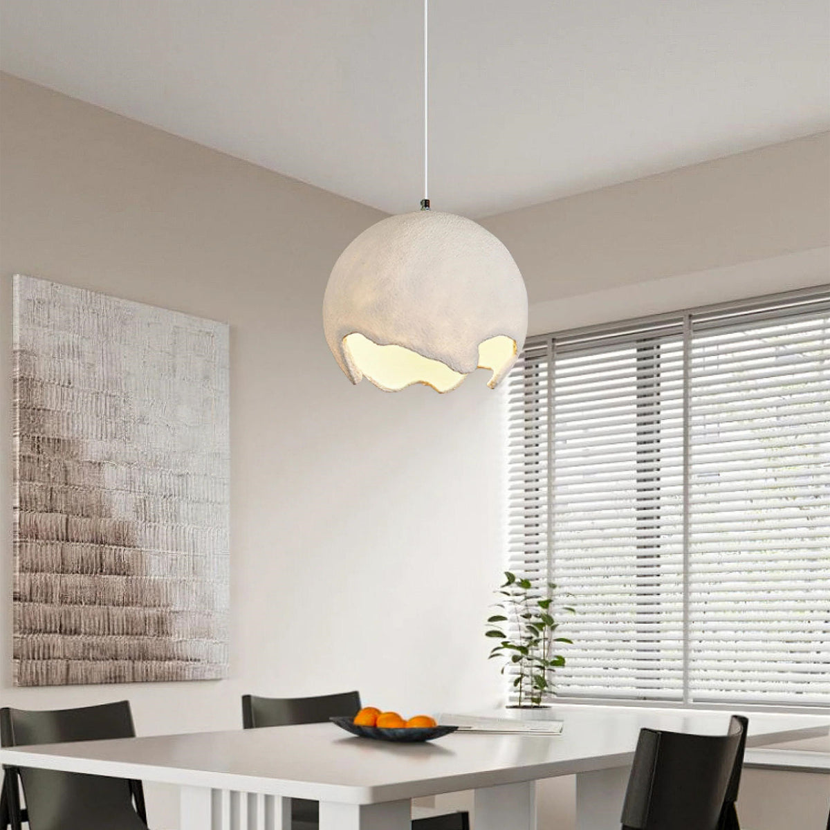 Resin Pendant Lights Kitchen Island Lighting Modern Farmhouse Foyer ...