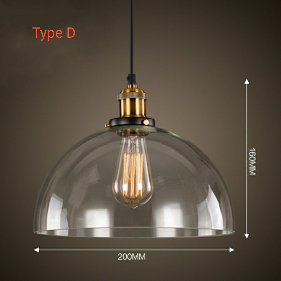 1-Light Color Gradient Pendant Light Fixture Glass Globe Electroplated ...