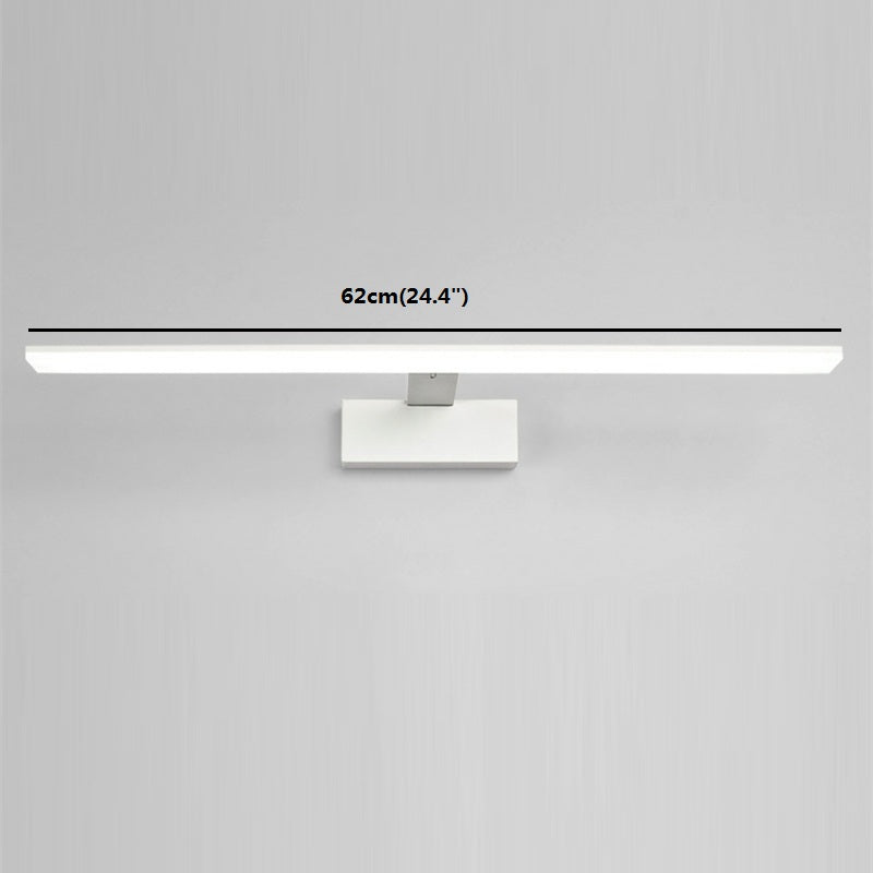 14W Modern Metal And Acrylic LED Mirror Lamp 62cm LED Integrated | heparts