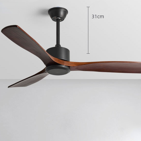 Walnut Ceiling Fan Blade Light Mistral 56″ Ceiling Fan | Walnut