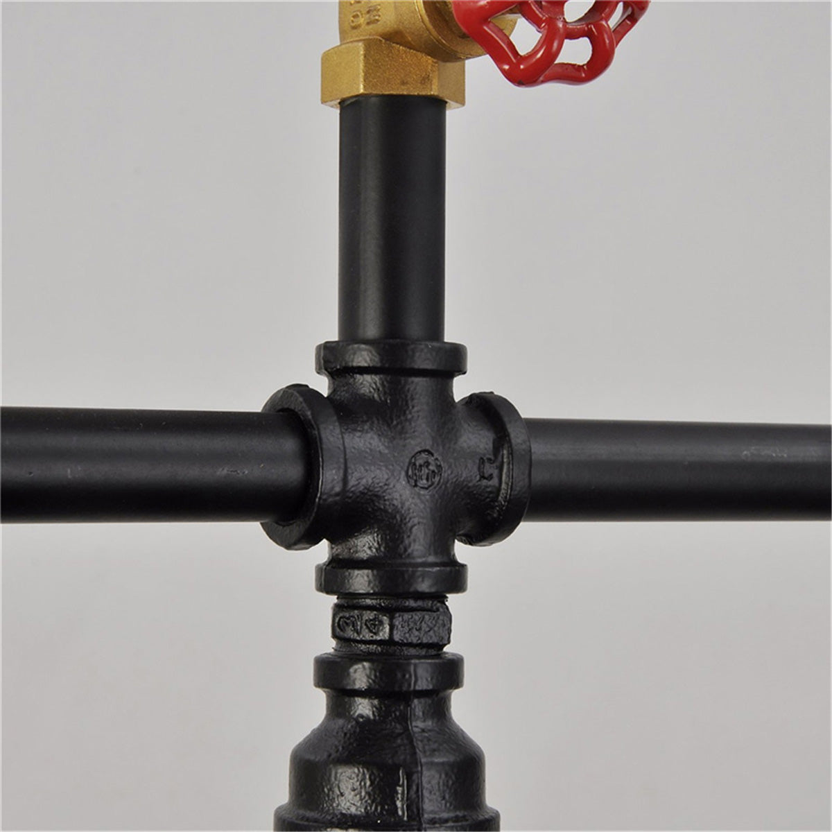 3-Lights Vintage Industrial Pipe Adjustable hanging Wire Pendant Lights ...