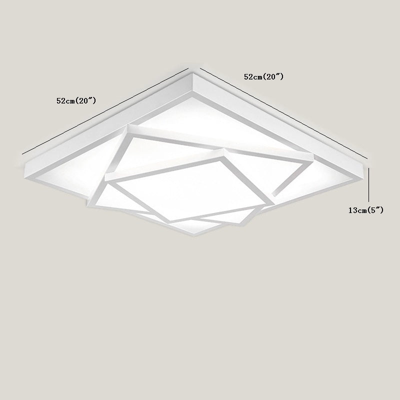 52cm Geometric Pattern Design Modern Style Simplicity LED Ceiling Lamp ...