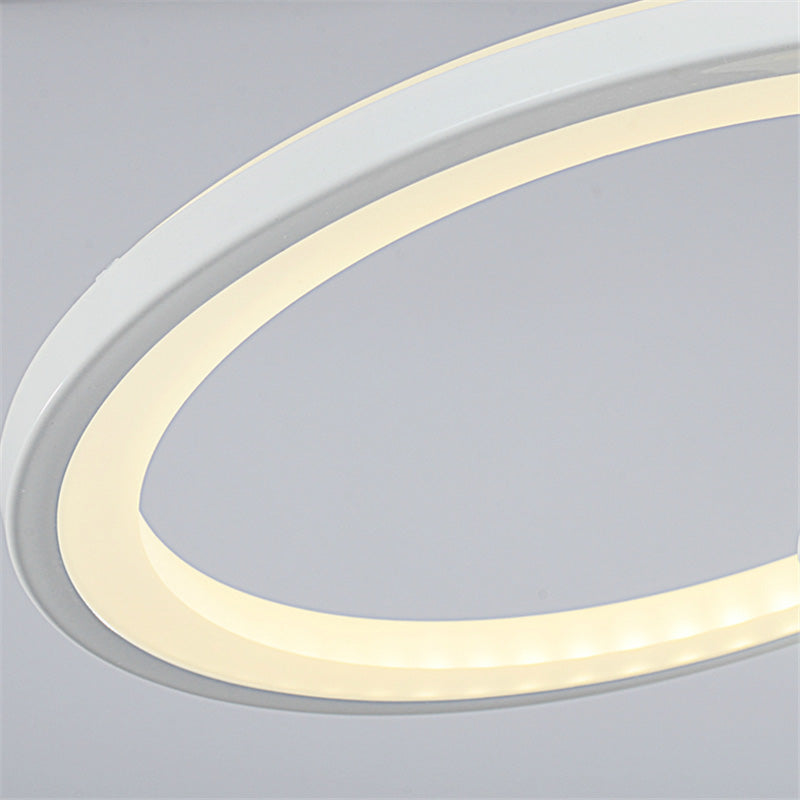 6-Head LED Integrated Modern Style Simplicity Acrylic Ceiling Lamp ...