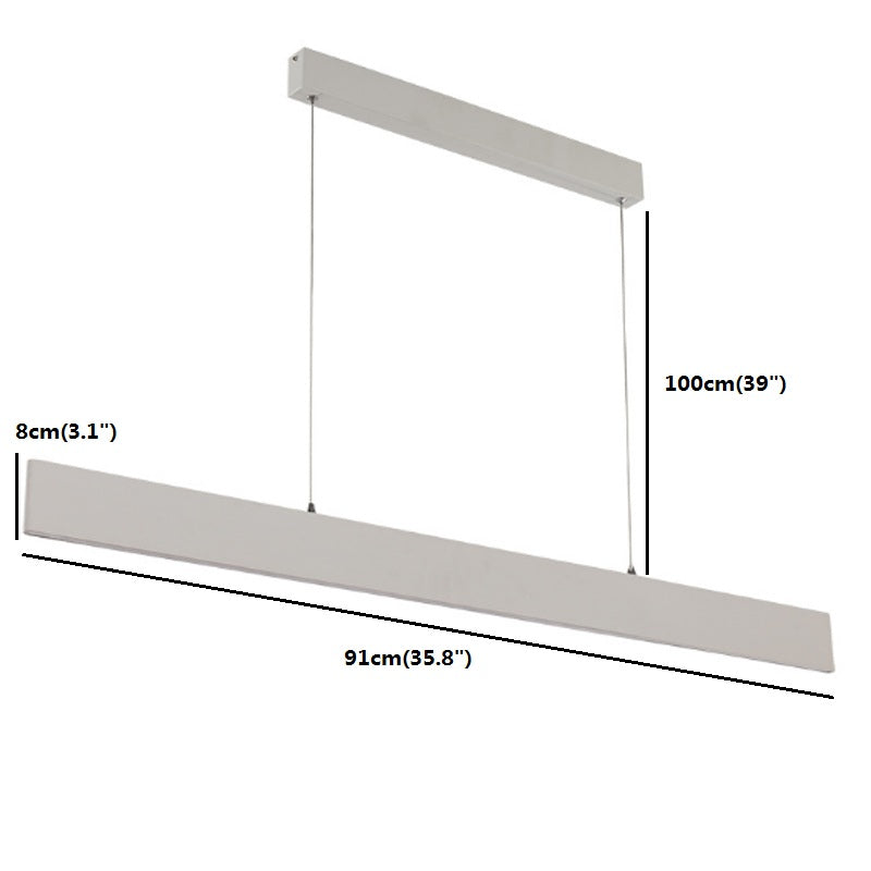 91cm Modern Style 18W Simplicity LED Pendant Lights Light Fixture LED ...