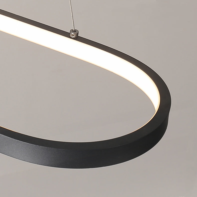 Annular LED Pendant Light Chandelier Lighting Ambient Light -LED ...