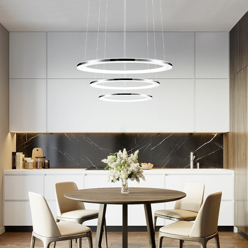 Circular Pendant Light Chandelier Lighting Ambient Light Light ...