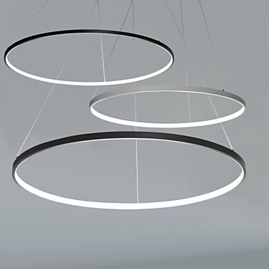 Circular Pendant Light Chandelier Lighting Lamp Ambient Light - LED ...