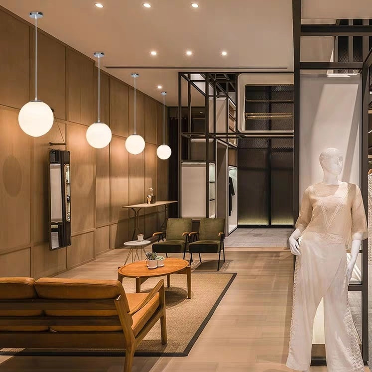 Globe Pendant Light Ambient Light Glass Glass Creative | heparts