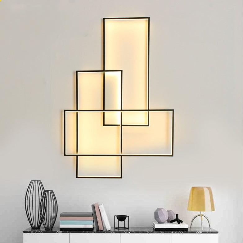 3 Light Linear Wall Light-Flush Mount-Lighting Lamp Ambient Light-85 ...