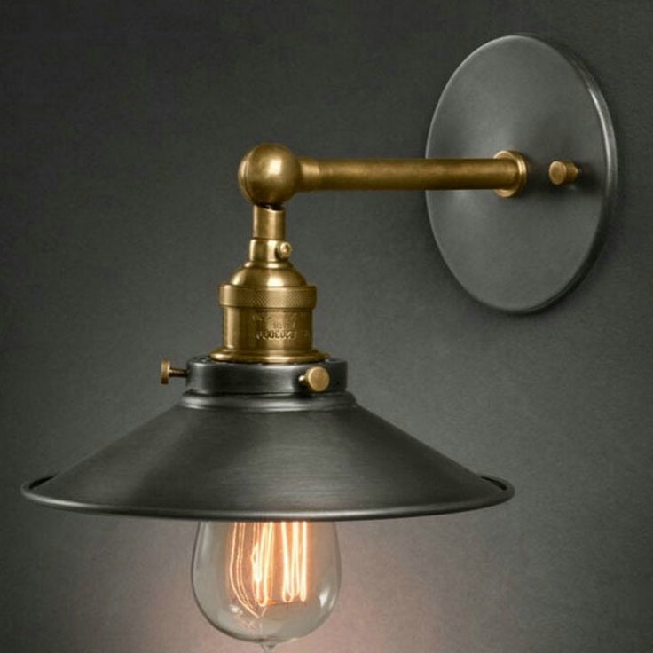 Mini Style Retro Wall Lamps & Sconces Ambient Light Electroplated Metal ...
