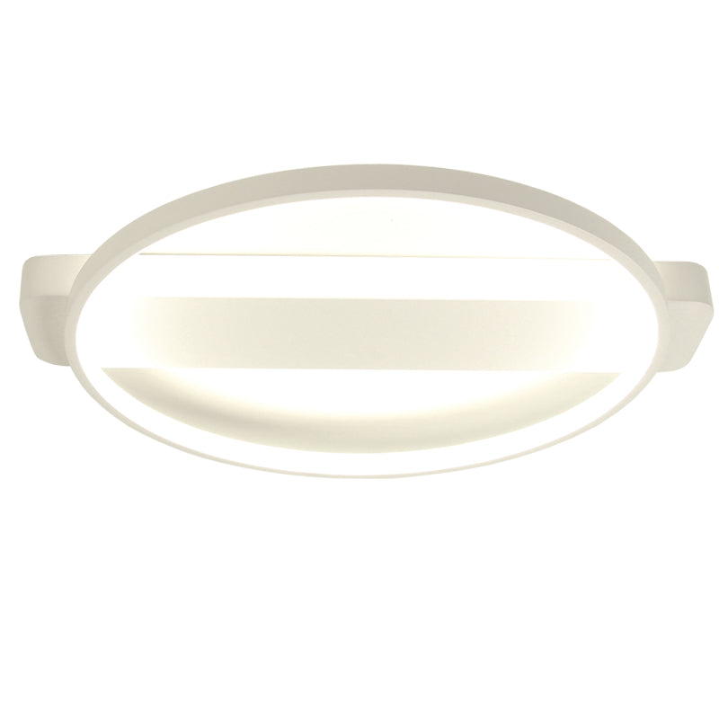 Modern Style Round Simplicity LED Integrated Ceiling Lamp Flush Mount ...