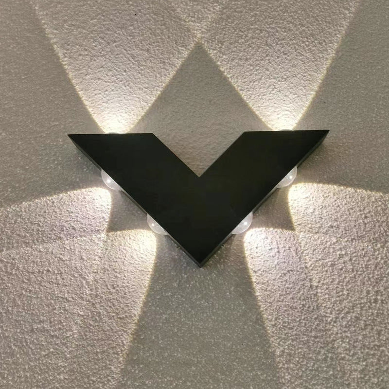 Modern Triangle 6W LED Wall Sconce LED Integrated | heparts