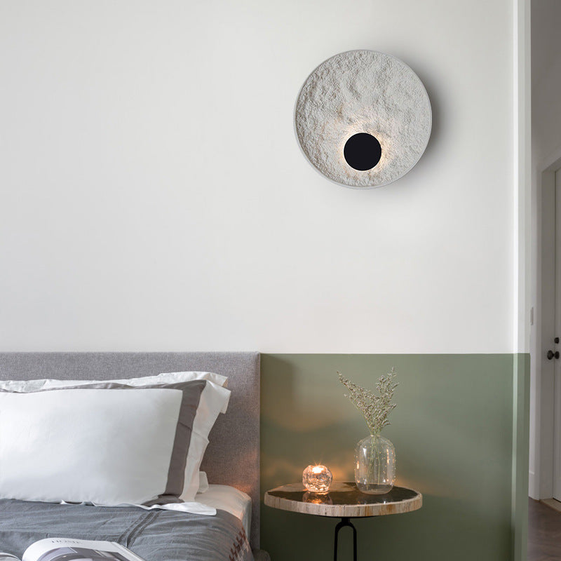 D30/D50 Resin Disc Wall light Sconce Bedroom Led integration | heparts