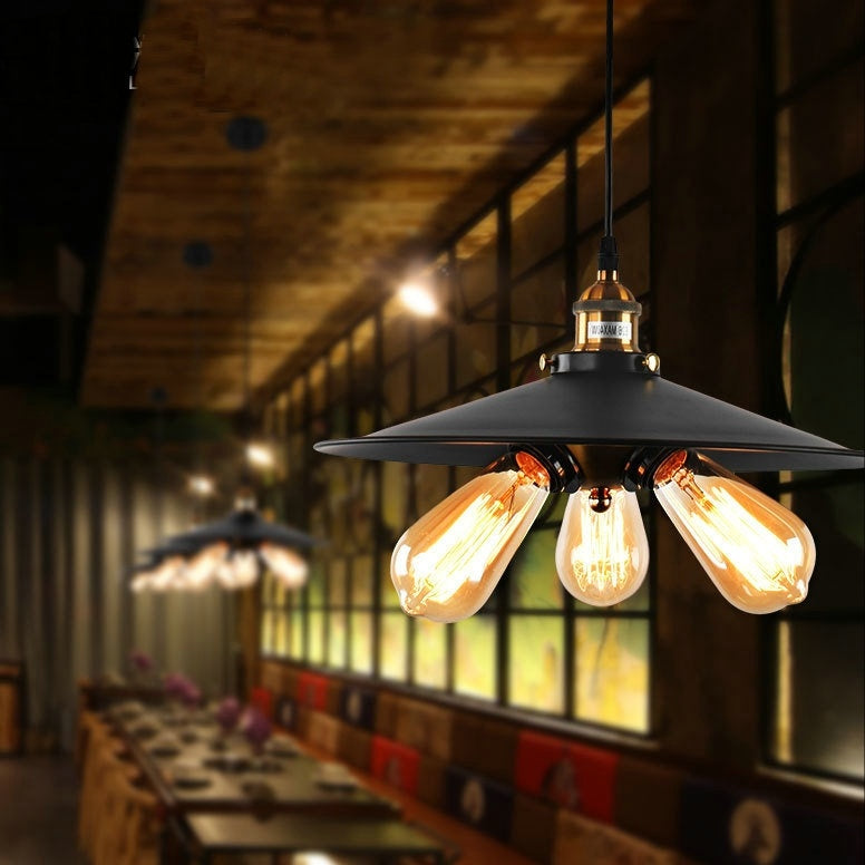 Retro Bar Light Pendant Light Down light Metal Edison Bulb Included ...