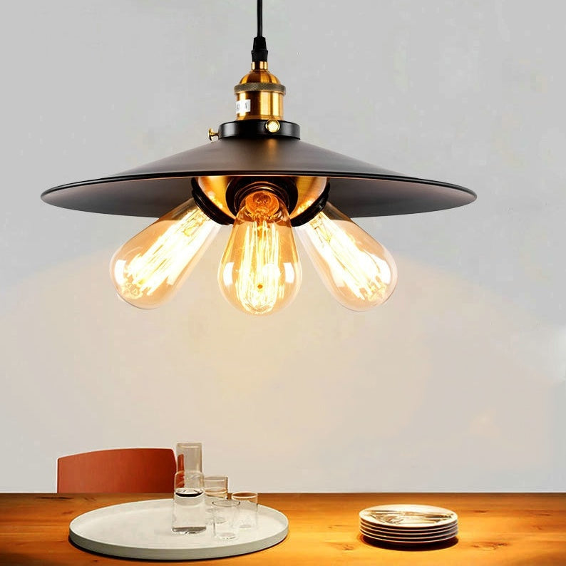 Retro Bar Light Pendant Light Down light Metal Edison Bulb Included ...