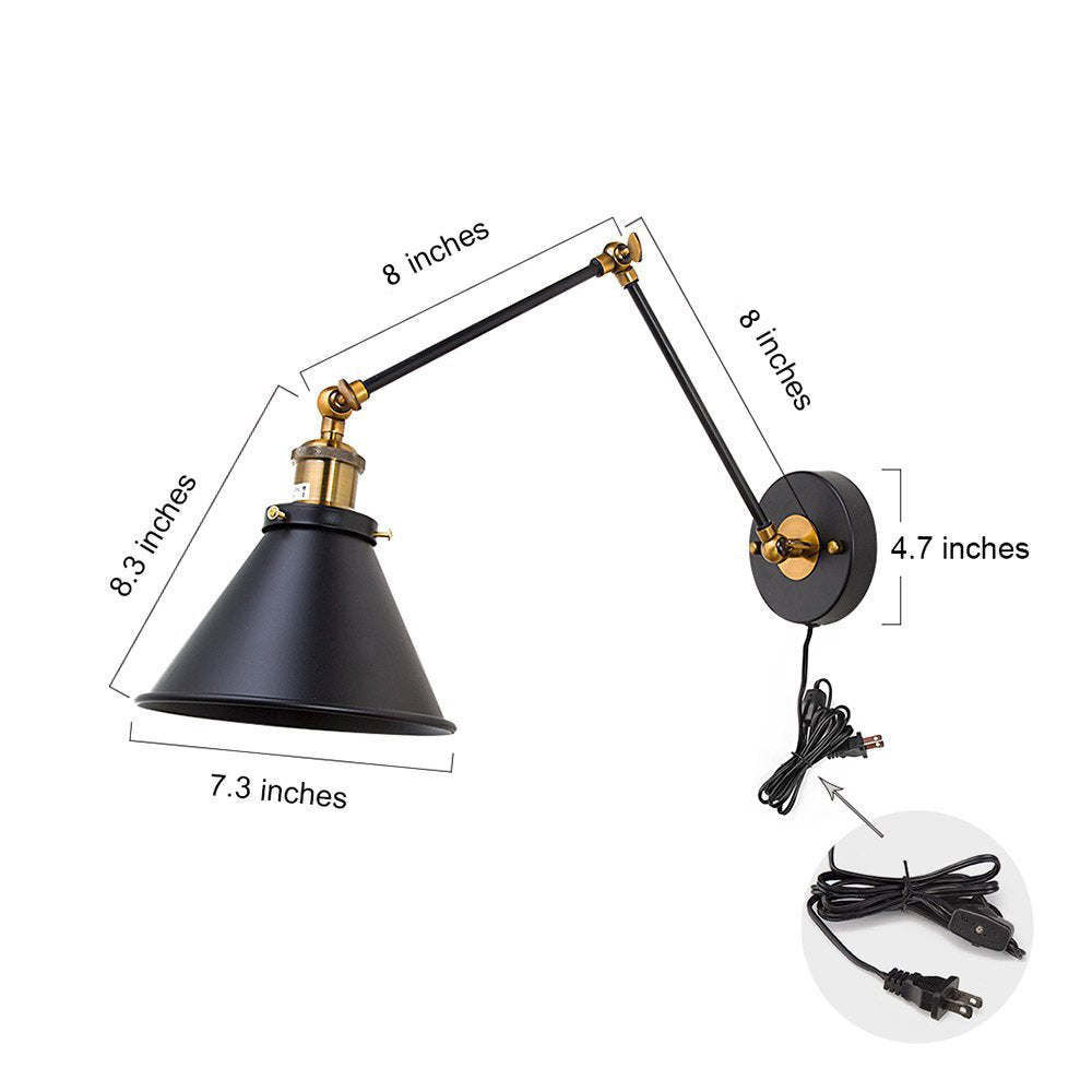 Swing Arm Lights Anti-Glare Creative Retro Vintage Modern Contemporary ...